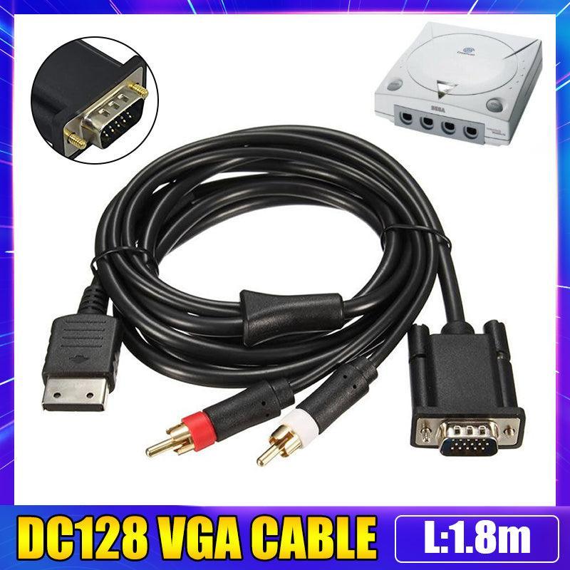 VGA High Definition Cable Box With Audio HD PAL NTSC For Sega Dreamcas ...
