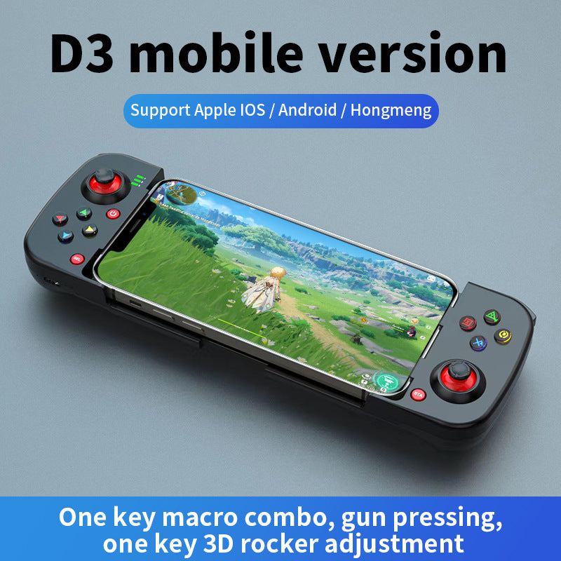 Portable Telescopic Mobile Game Controller - Bluetooth 5.0, iOS/Androi ...