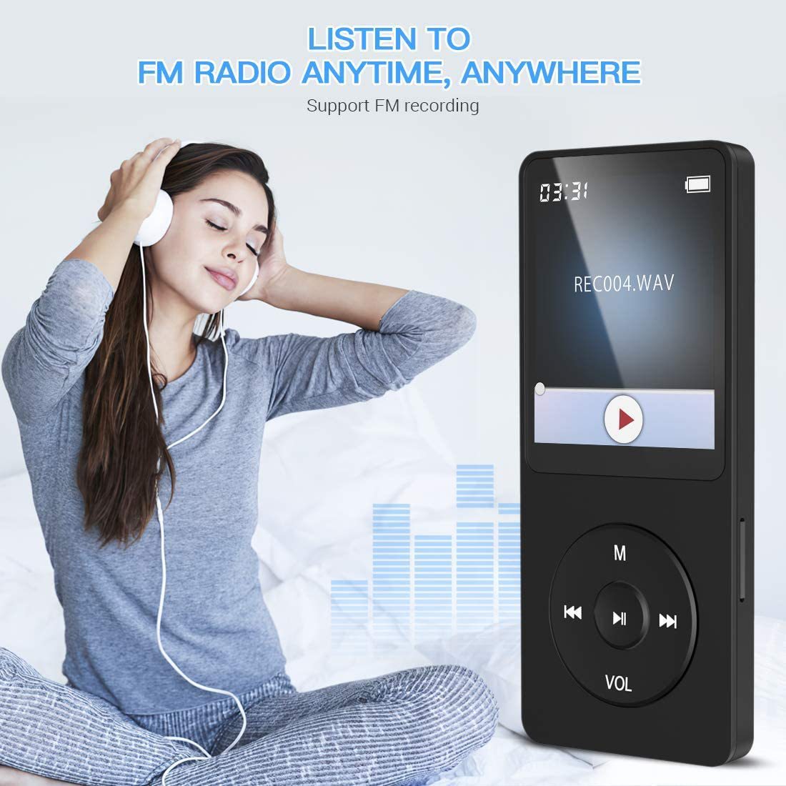 Portable Digital Music Player - Bluetooth 5.4, Hi-Fi Lossless Sound ...